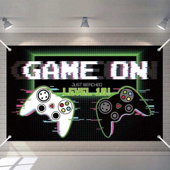 Party Supplies | Game On Backdrop 71 X 43 | Poshmark